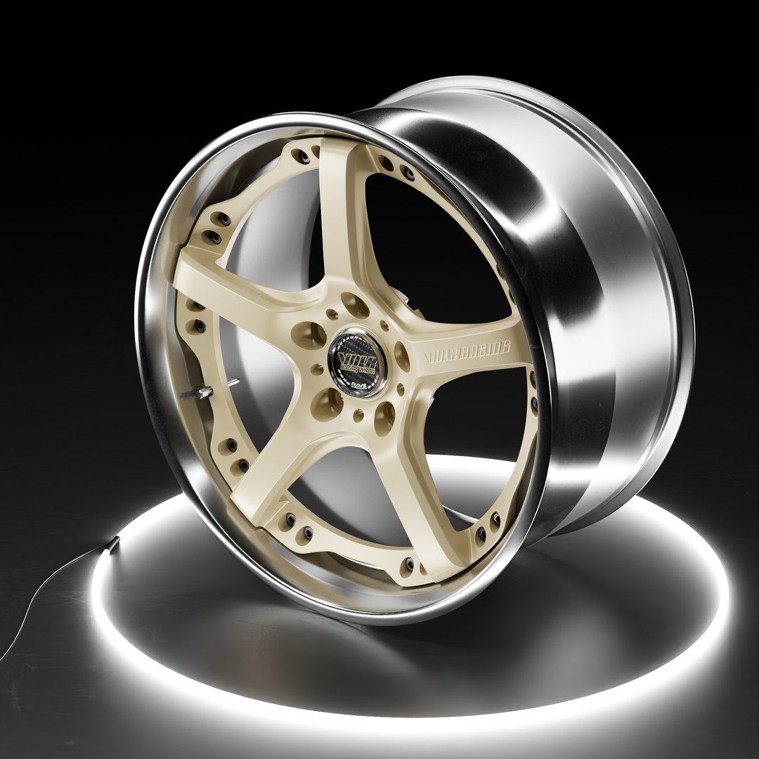 RAYS VOLK RACING GTS Car wheel 3D model - TurboSquid 1808338