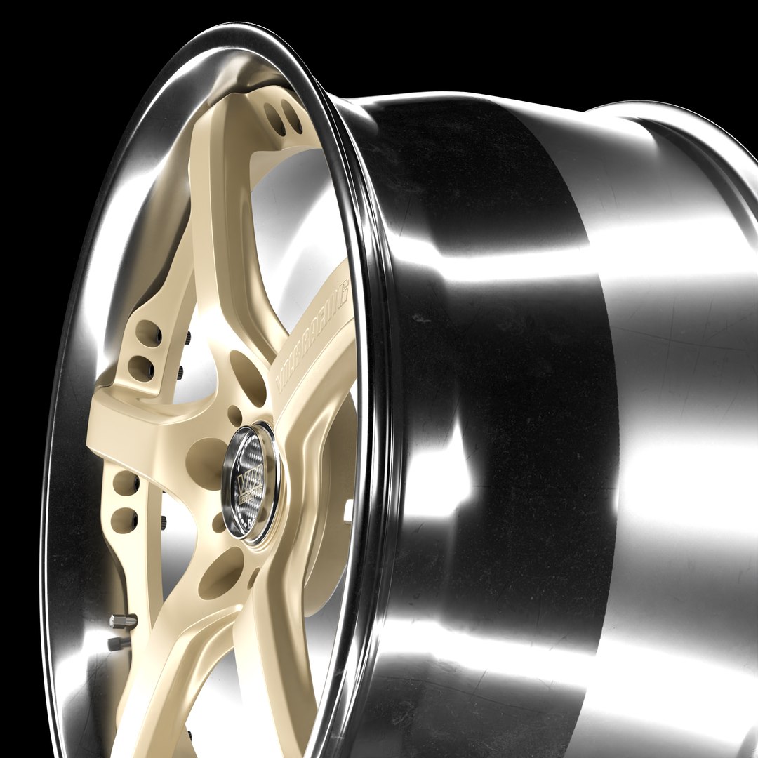 RAYS VOLK RACING GTS Car wheel 3D model - TurboSquid 1808338