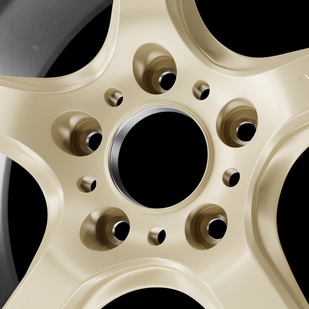 RAYS VOLK RACING GTS Car wheel 3D model - TurboSquid 1808338