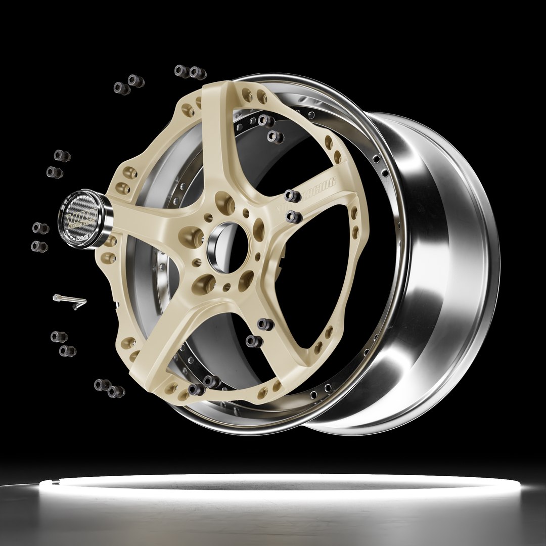 RAYS VOLK RACING GTS Car wheel 3D model - TurboSquid 1808338