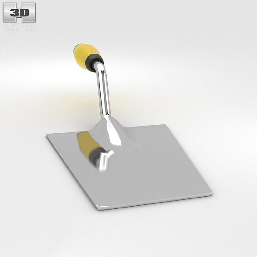 3d bucket trowel