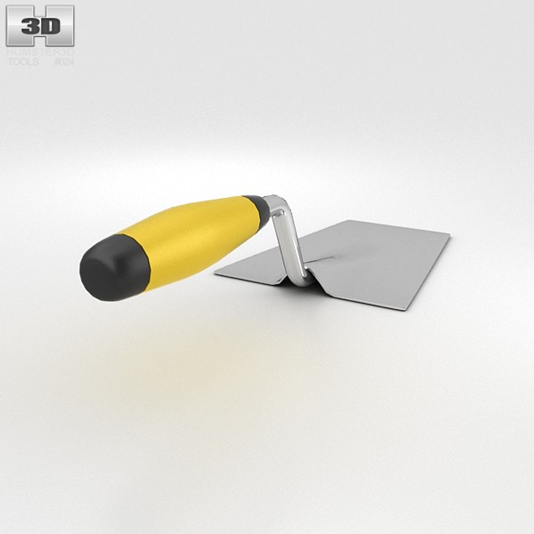 3d bucket trowel