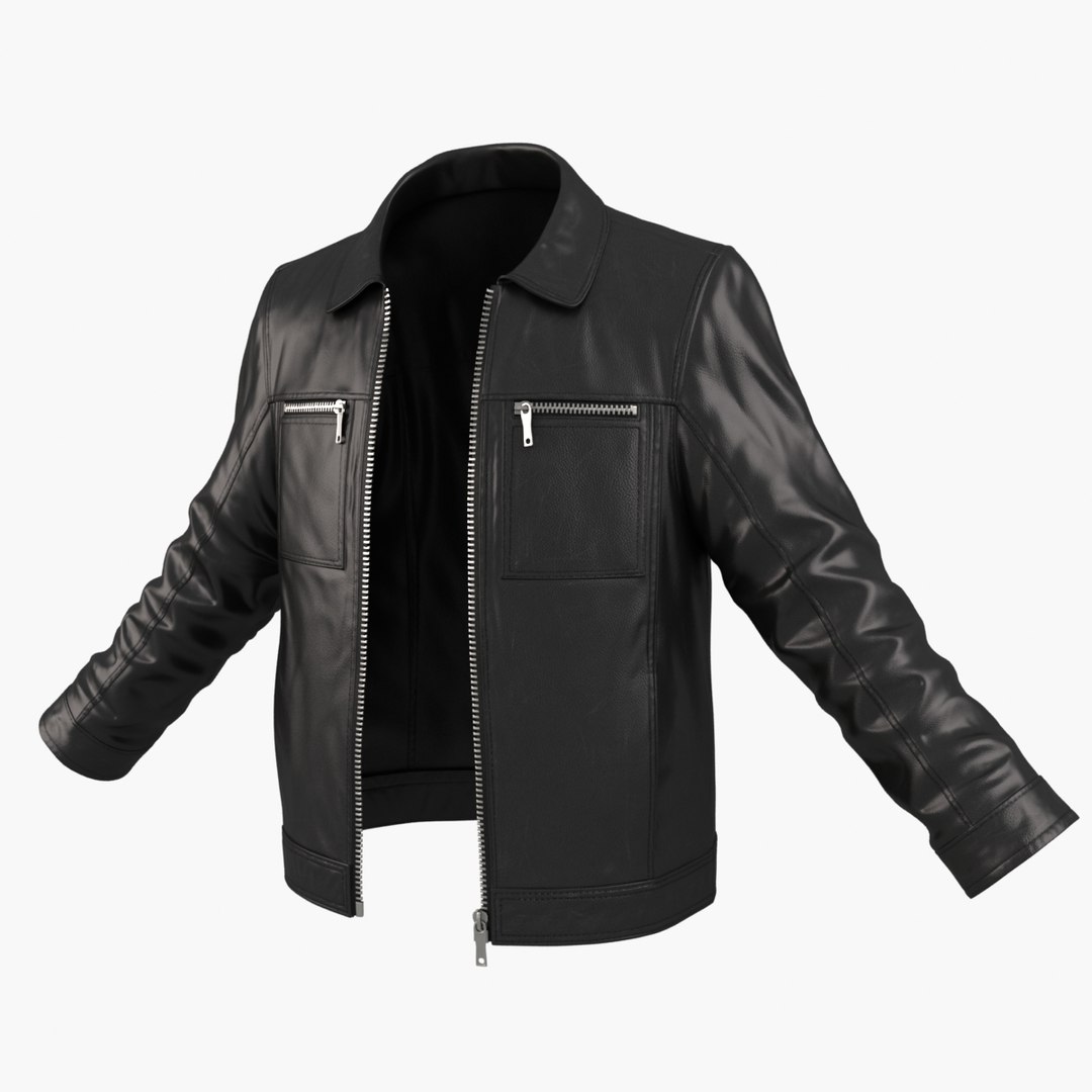 3d Realistic Male Jacket