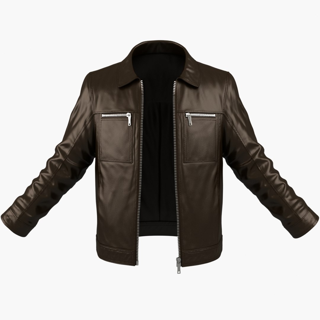 3d Realistic Male Jacket