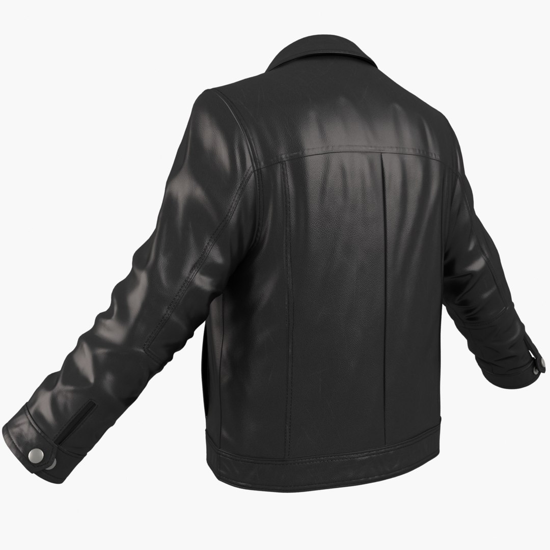 3d Realistic Male Jacket