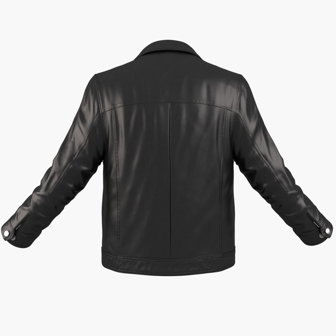 3d Realistic Male Jacket