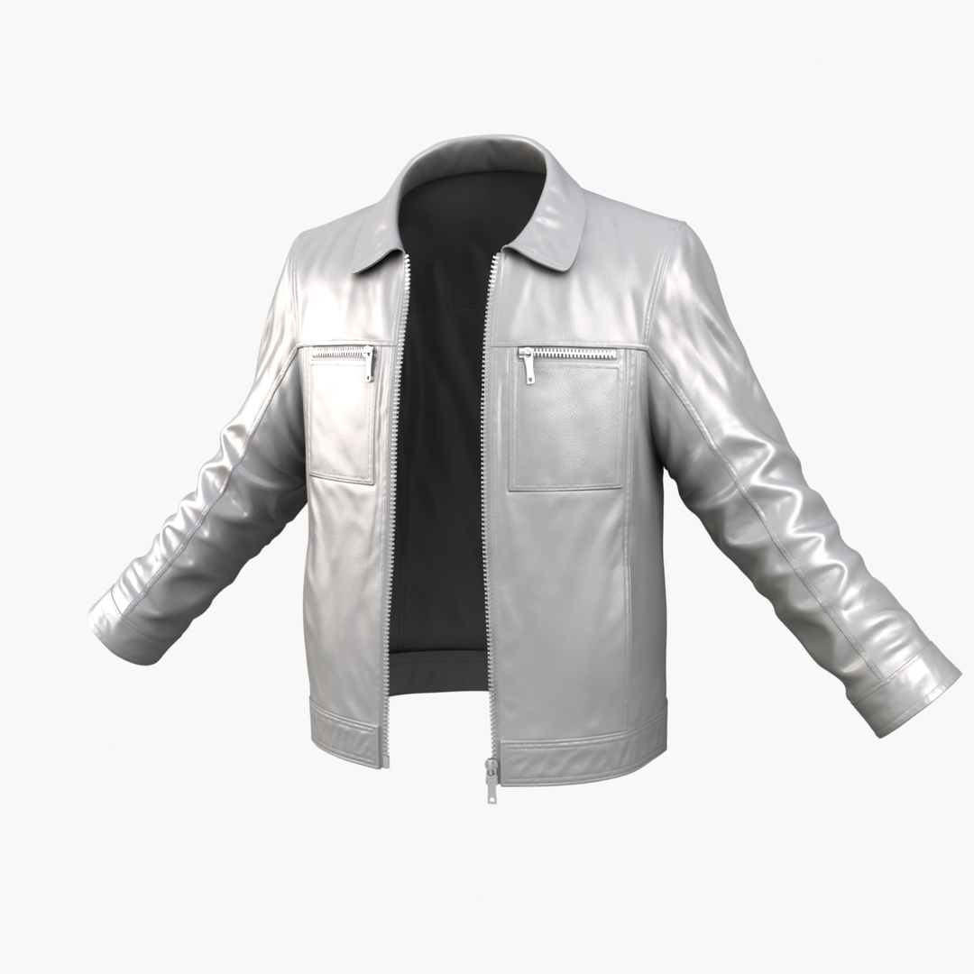 3d Realistic Male Jacket