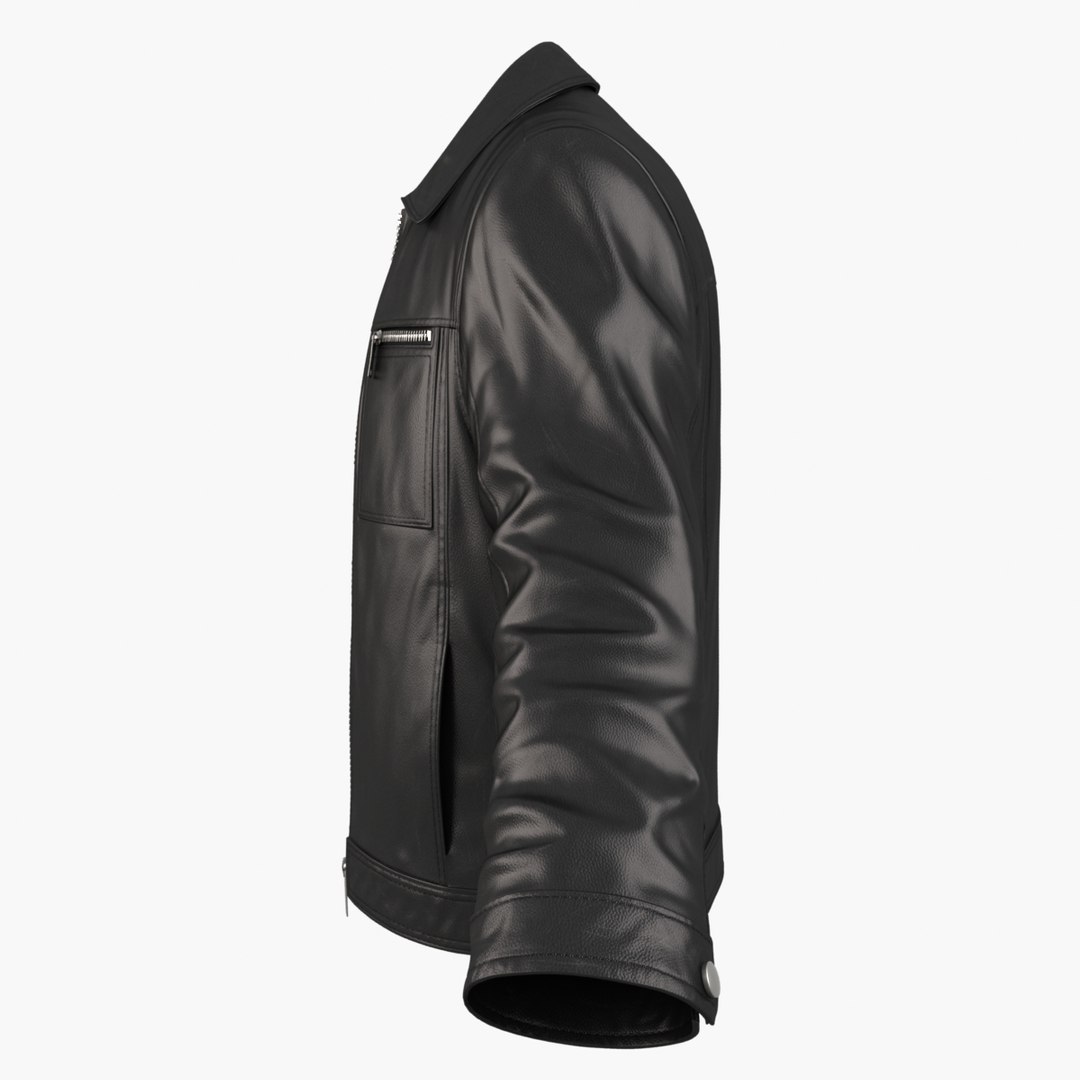 3d Realistic Male Jacket