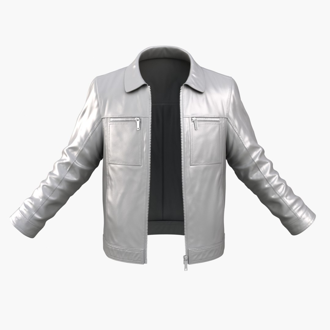 3d Realistic Male Jacket