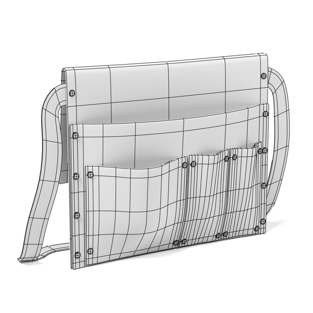 3d Model Leather Toolbag