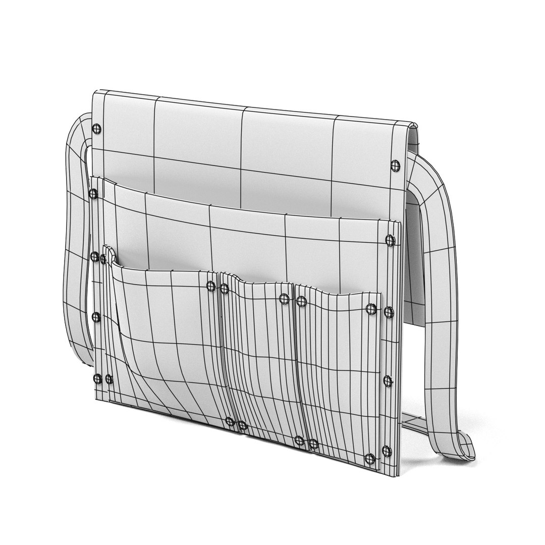 3d Model Leather Toolbag