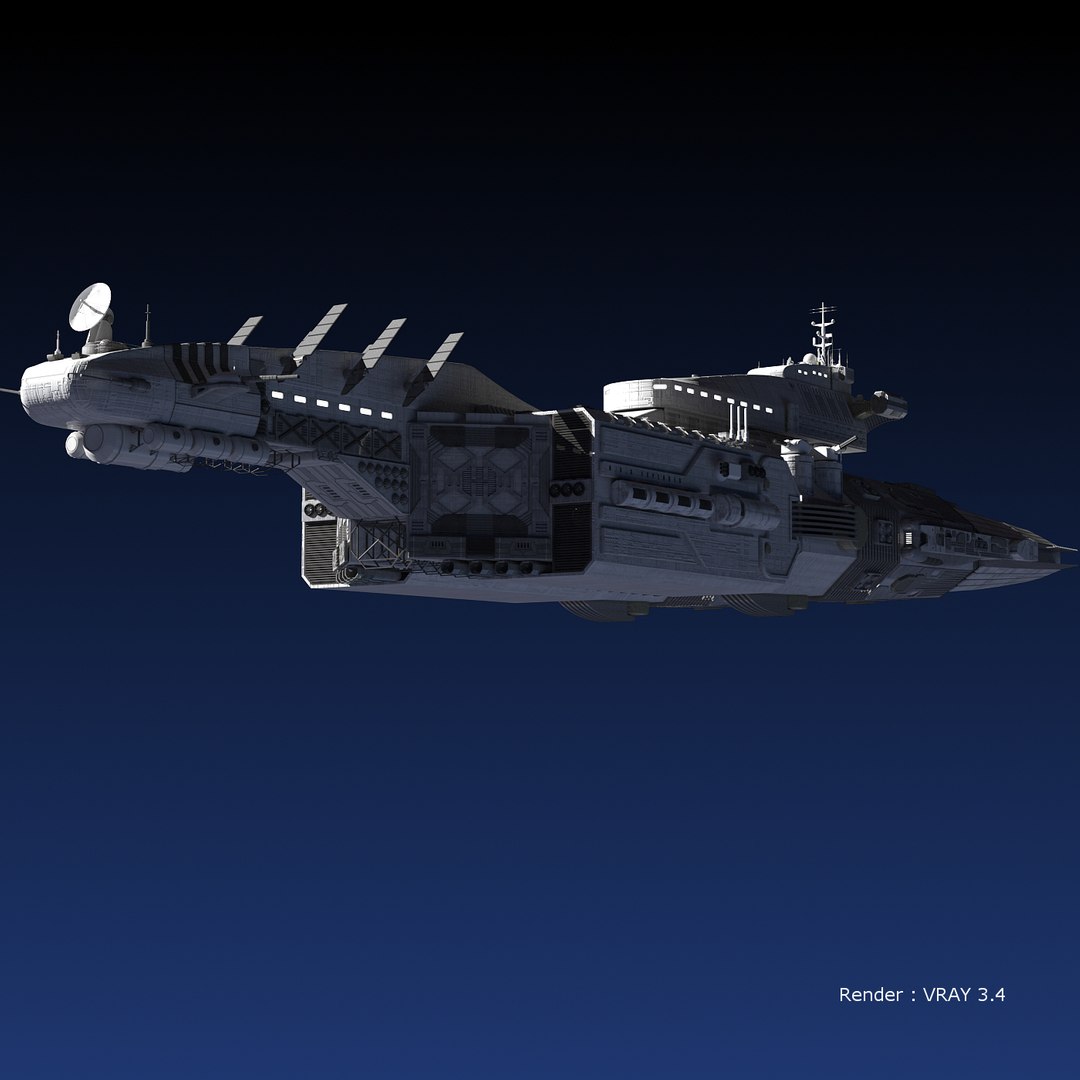 3D Space Explorer Cruiser Model - TurboSquid 1192863