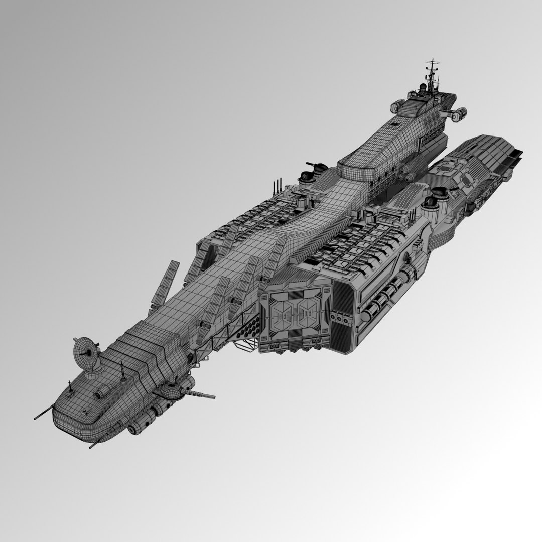 3D Space Explorer Cruiser Model - TurboSquid 1192863