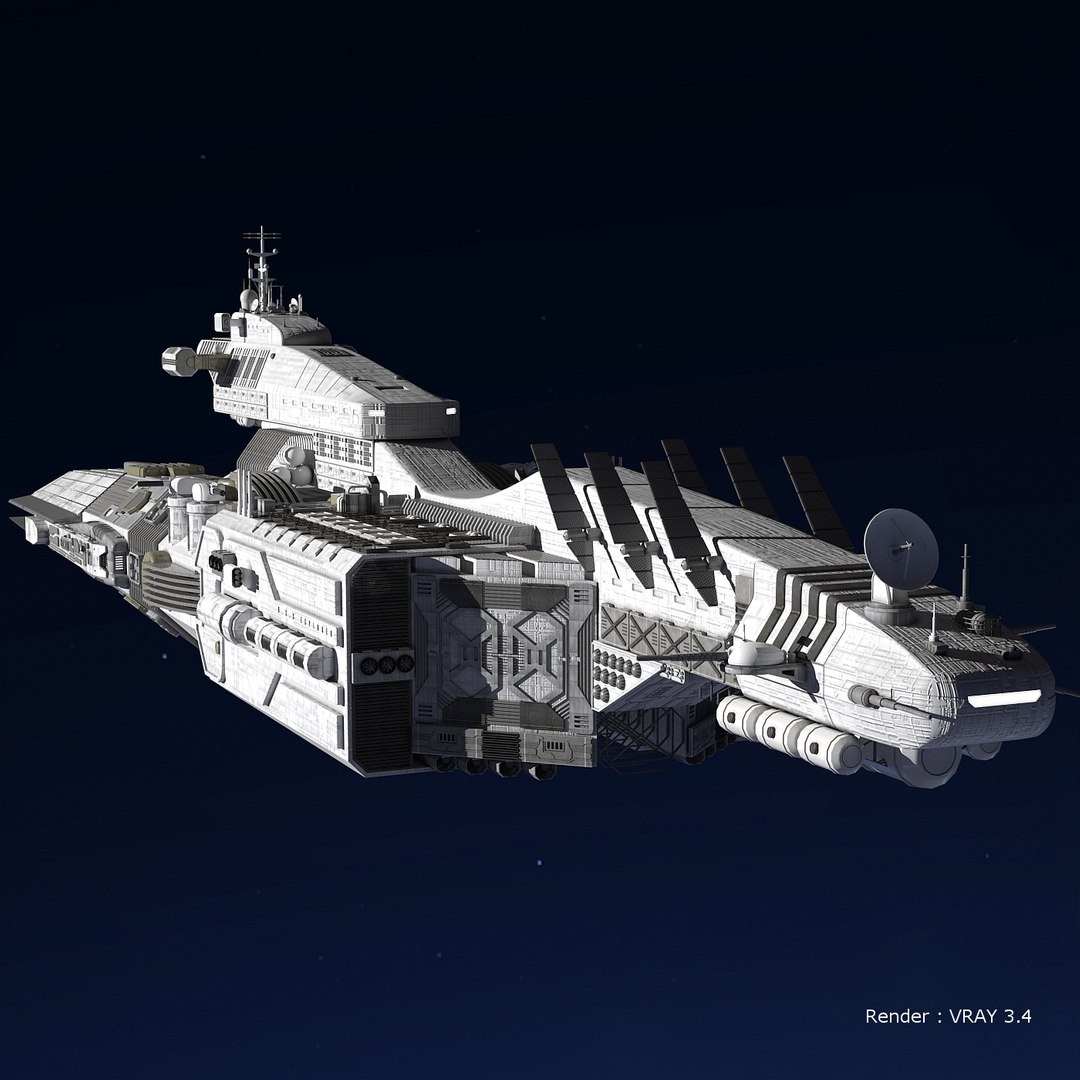 3D Space Explorer Cruiser Model - TurboSquid 1192863