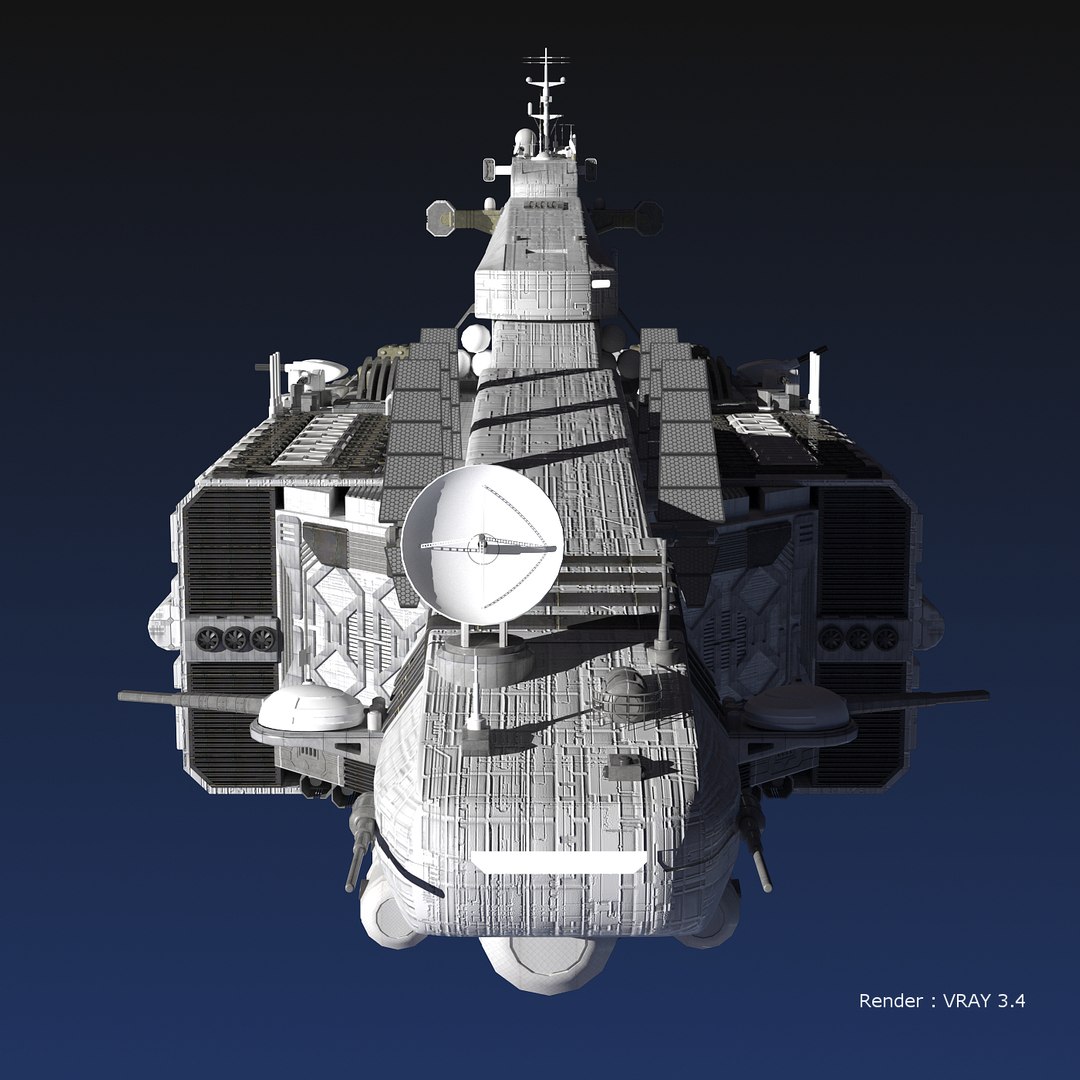 3D Space Explorer Cruiser Model - TurboSquid 1192863