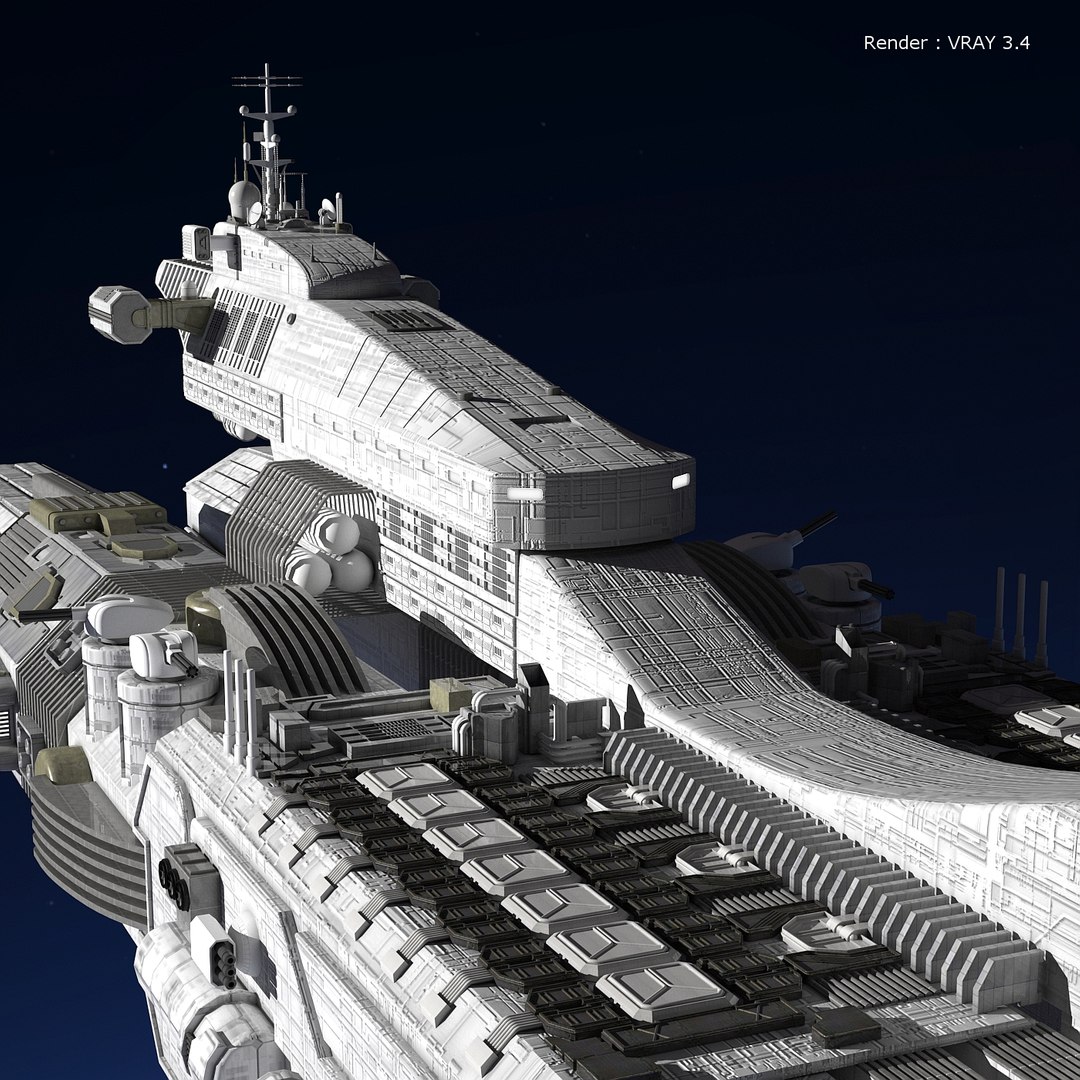 3D Space Explorer Cruiser Model - TurboSquid 1192863