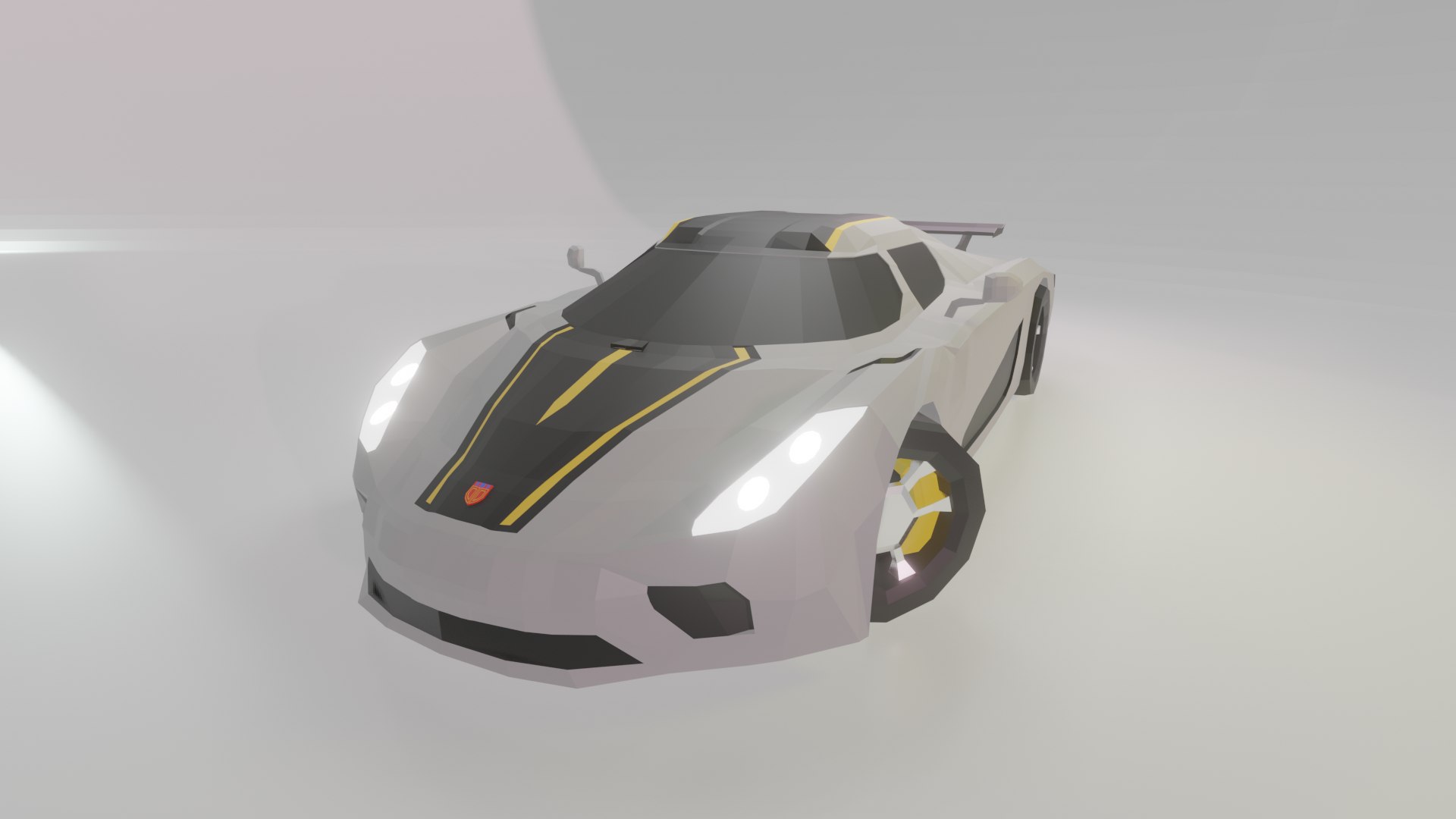 Koenigsegg Regera Ghost 3D Model - TurboSquid 1761218