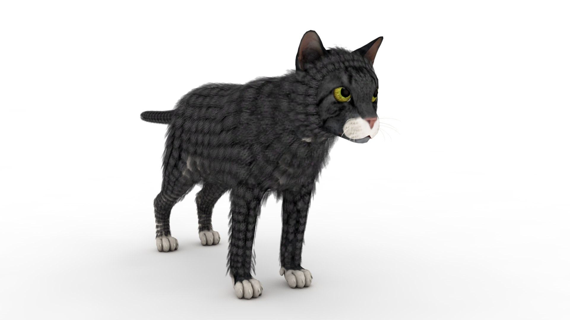 3D Cat - TurboSquid 2023529