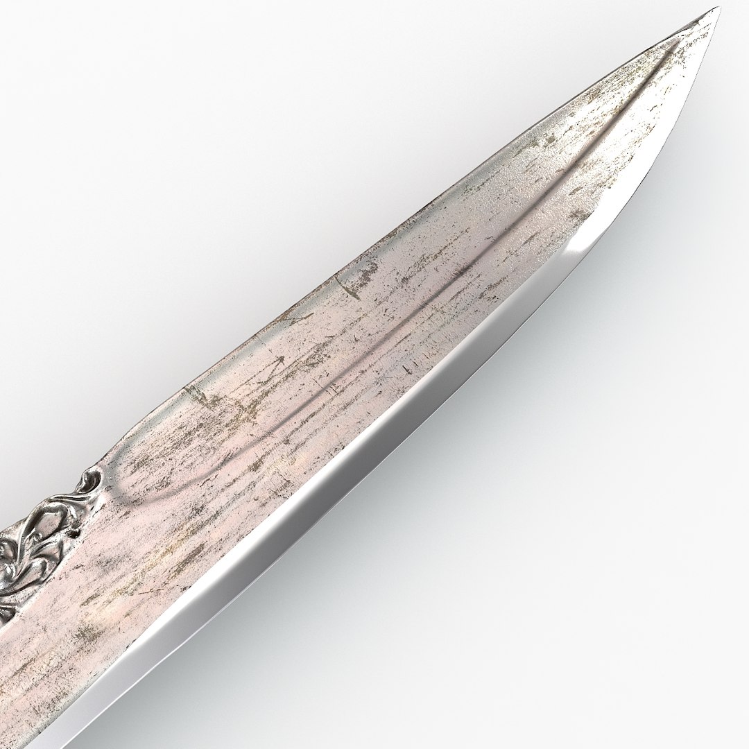 3d model dagger