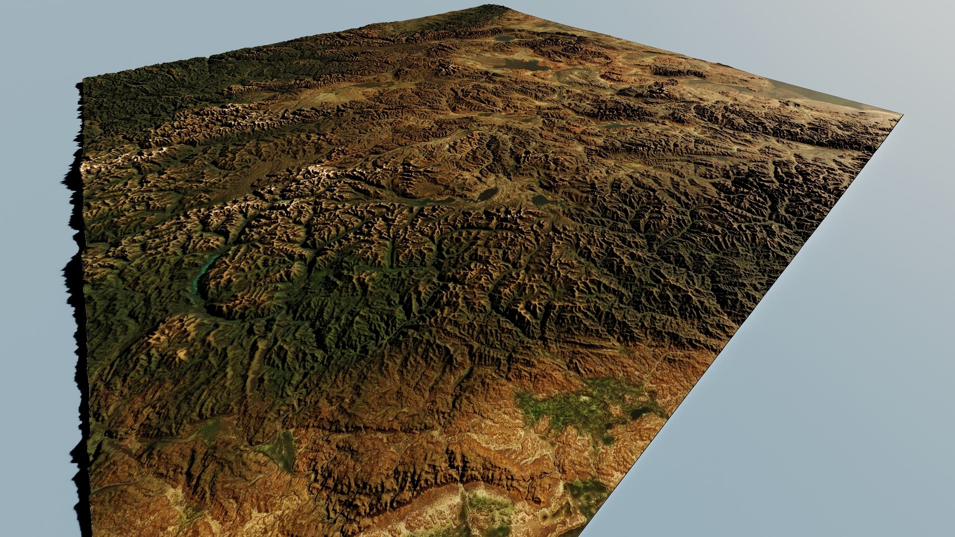 Real World Terrain Steppe 14 3D Model - TurboSquid 2201035