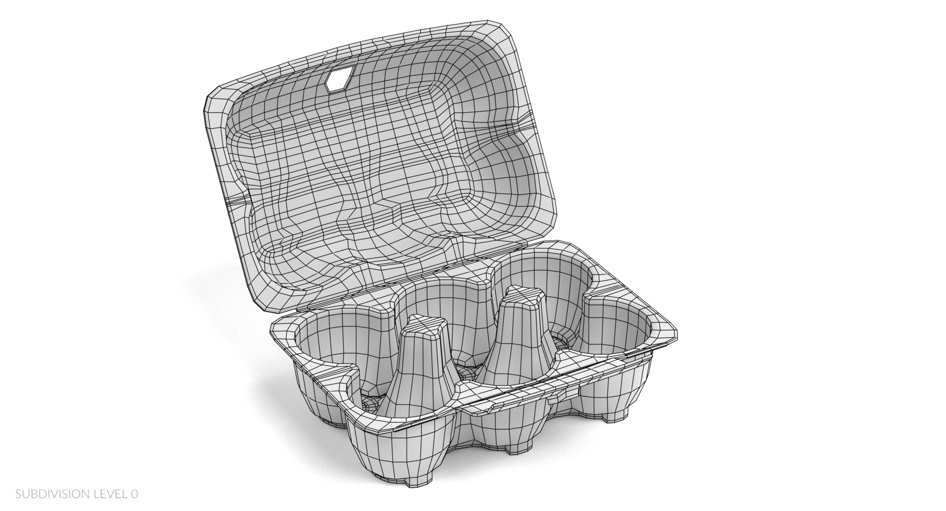 Egg Box Rigged 3D Model - TurboSquid 1274032