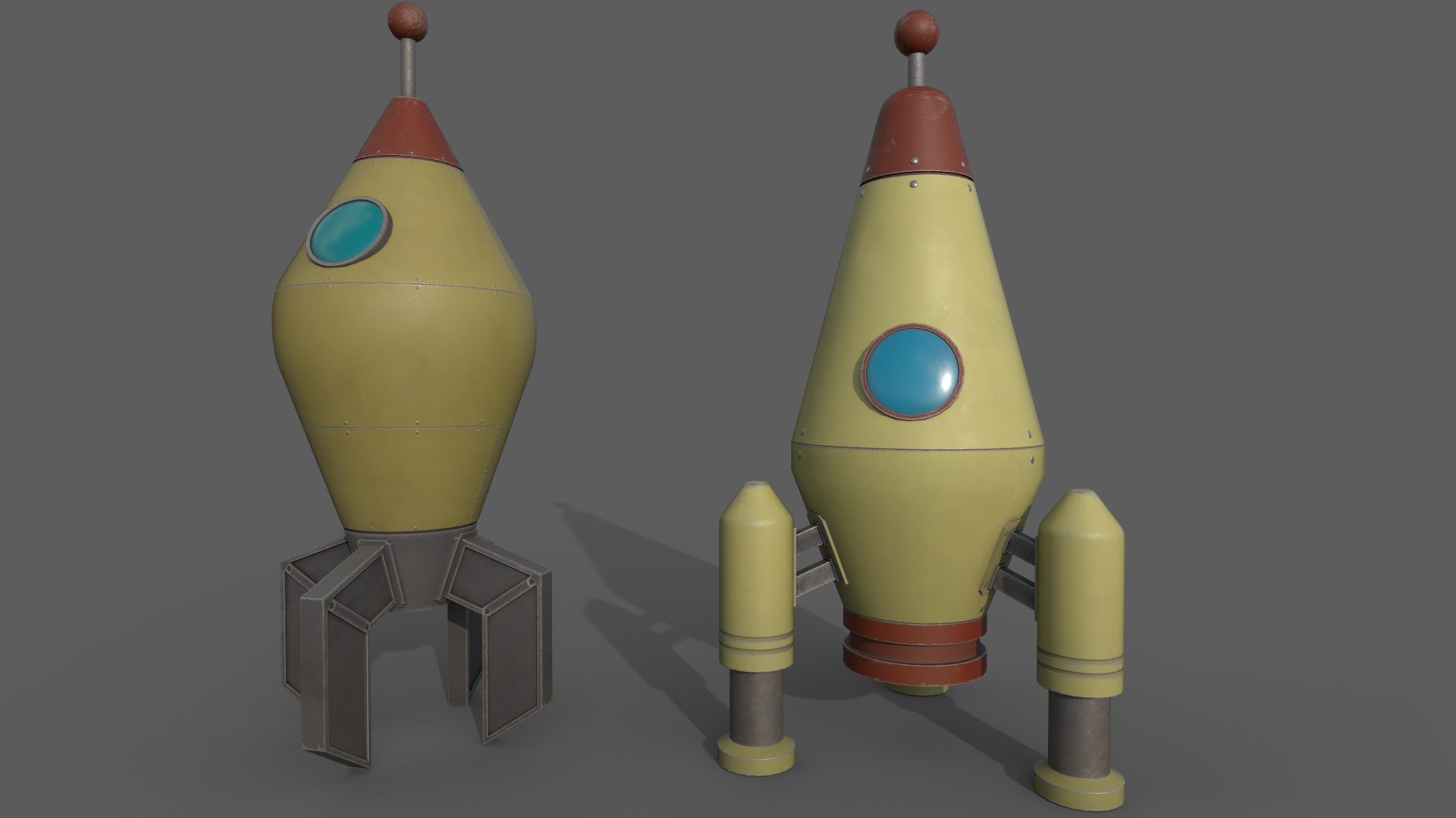 Space Rocket 3D Model - TurboSquid 2148135