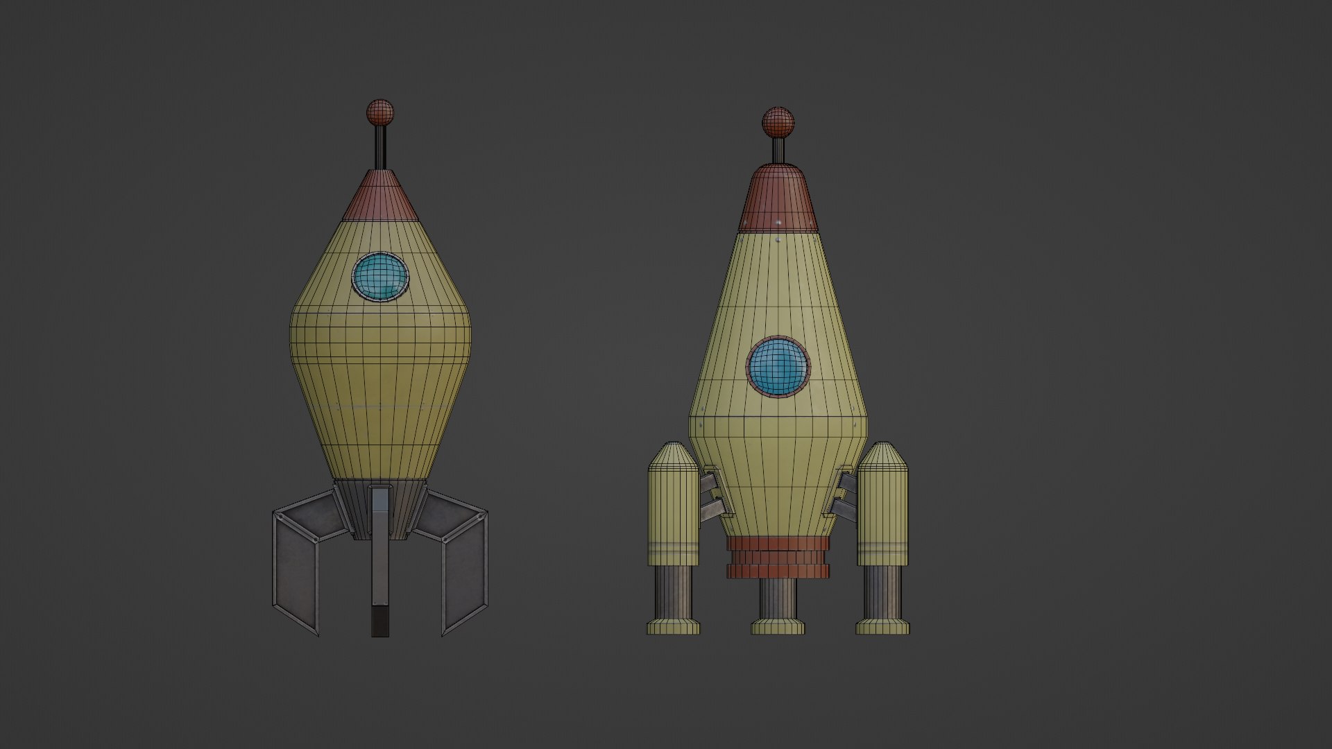 Space Rocket 3D Model - TurboSquid 2148135