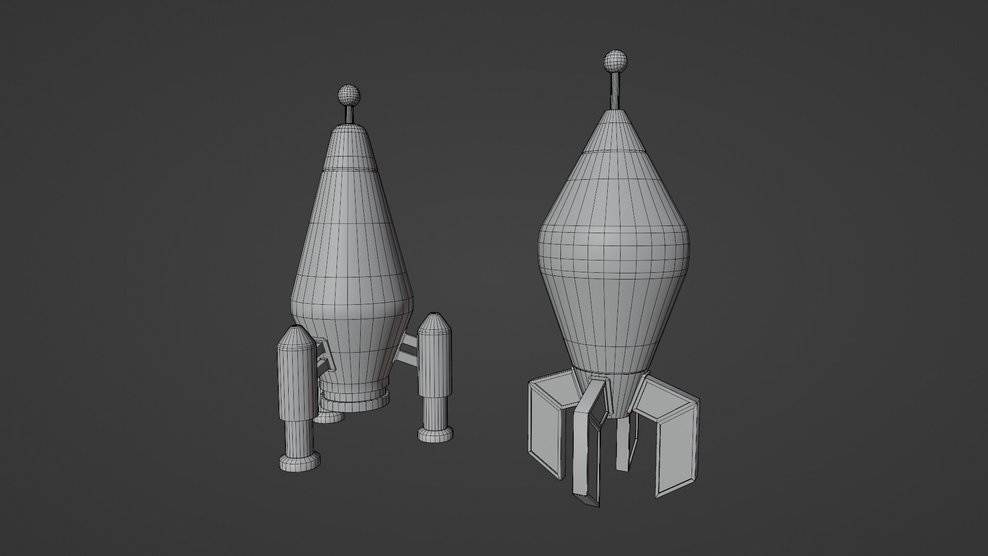 Space Rocket 3D Model - TurboSquid 2148135