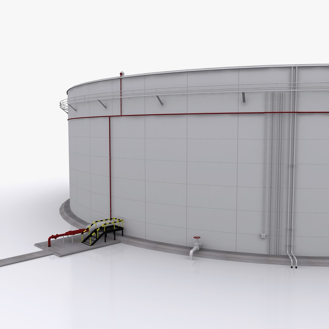Oil Tank 3d Max