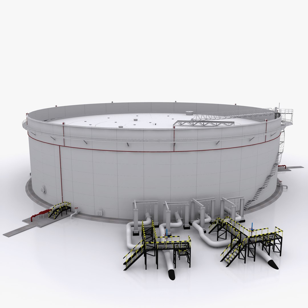 Oil Tank 3d Max