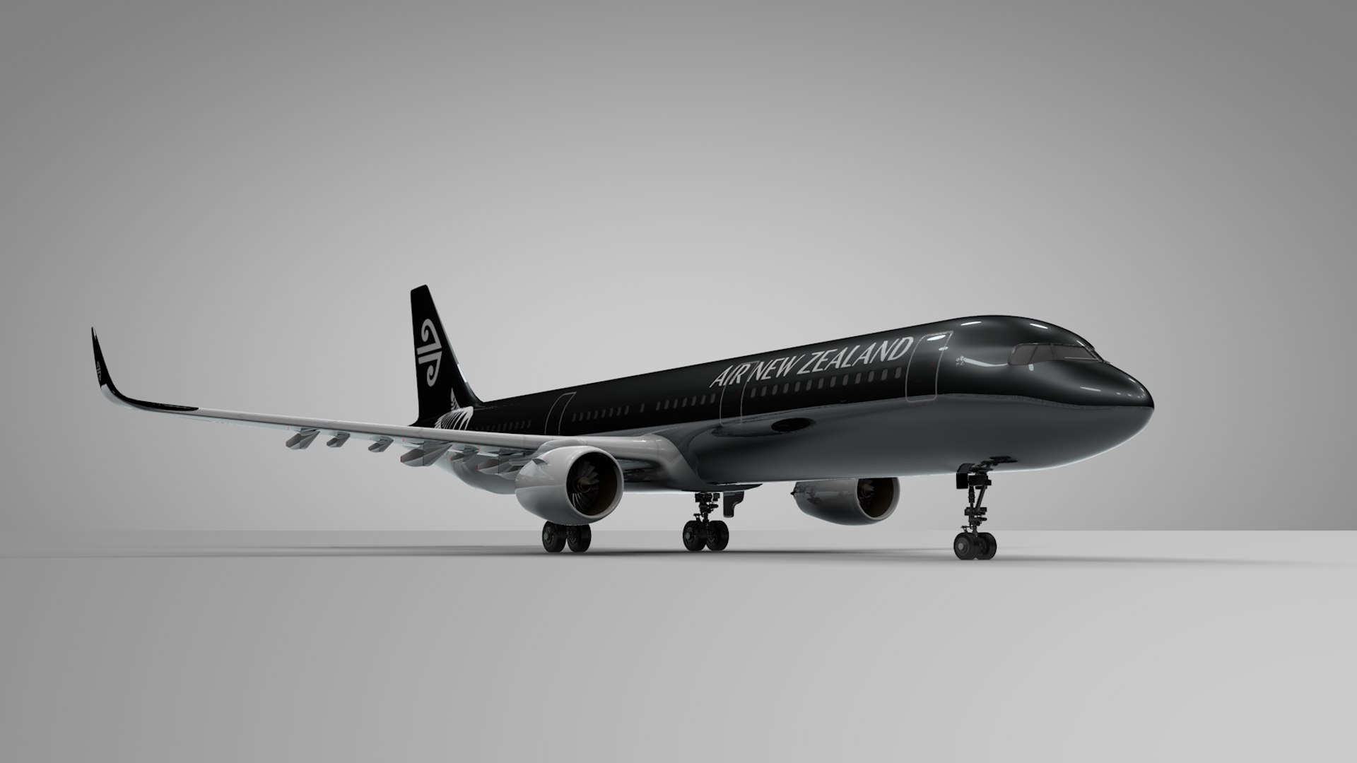 Airbus 321 neo air new model - TurboSquid 1443122