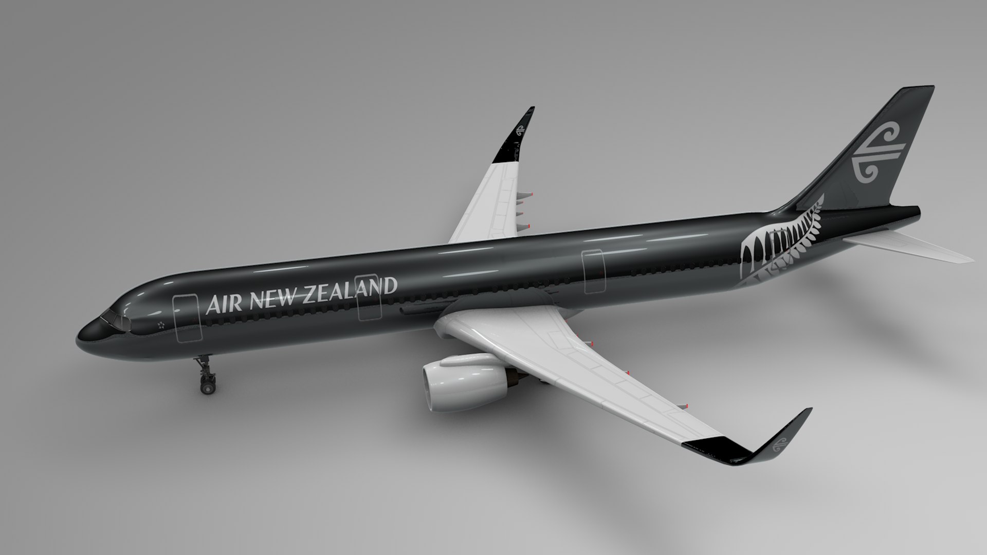 Airbus 321 neo air new model - TurboSquid 1443122
