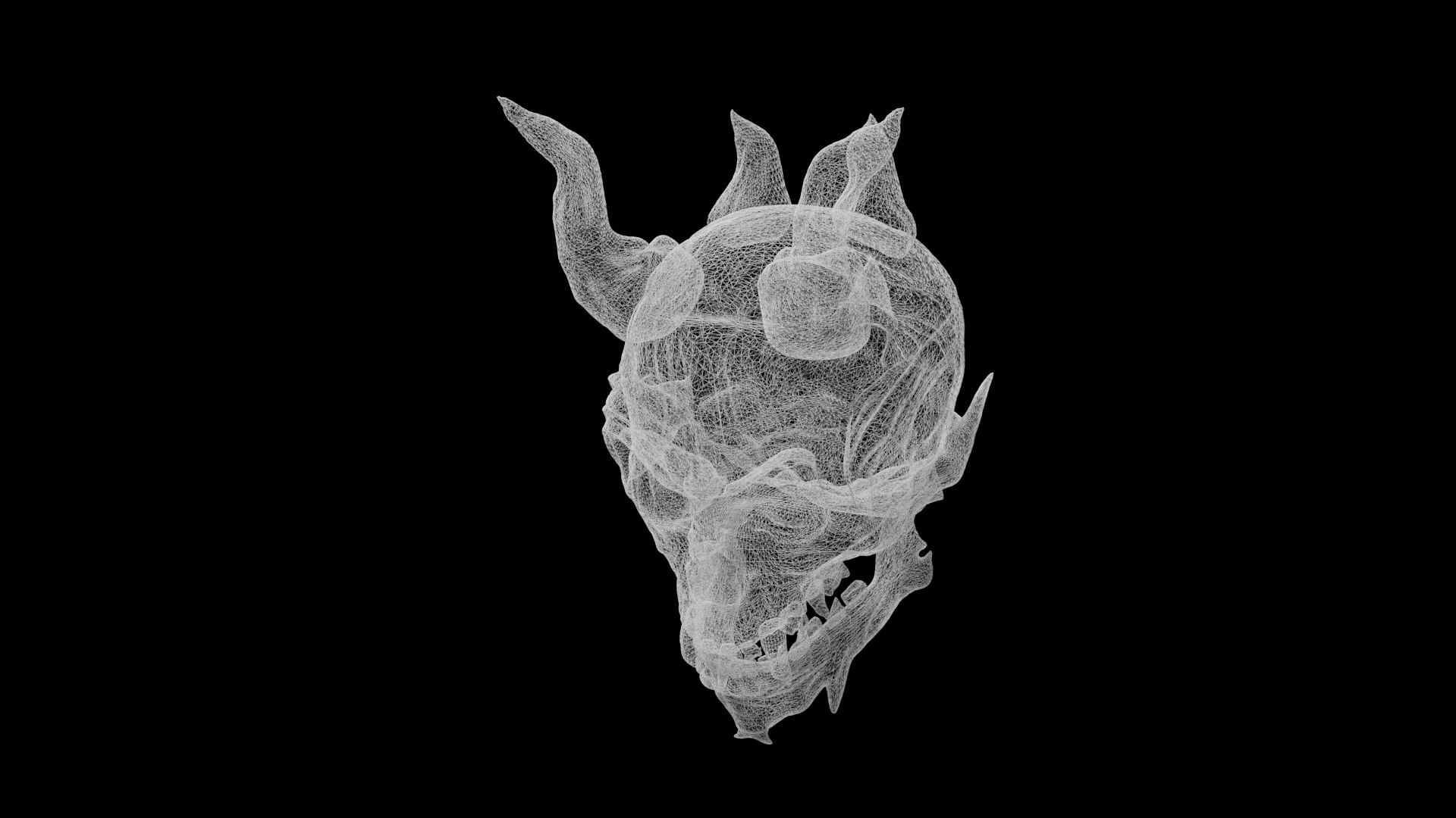 3D Devil Skull - TurboSquid 1844859