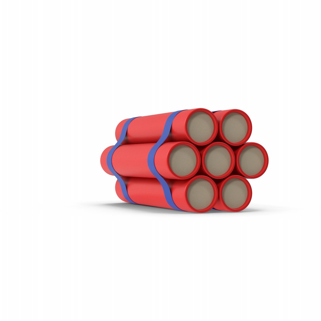 Dynamite Model - TurboSquid 1900458