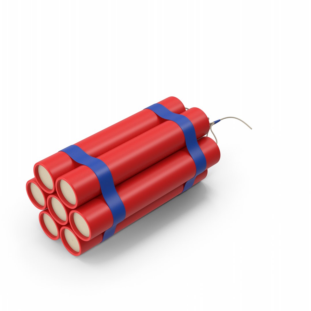 Dynamite Model - TurboSquid 1900458