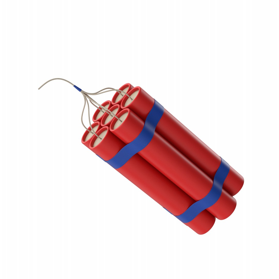 Dynamite Model - TurboSquid 1900458