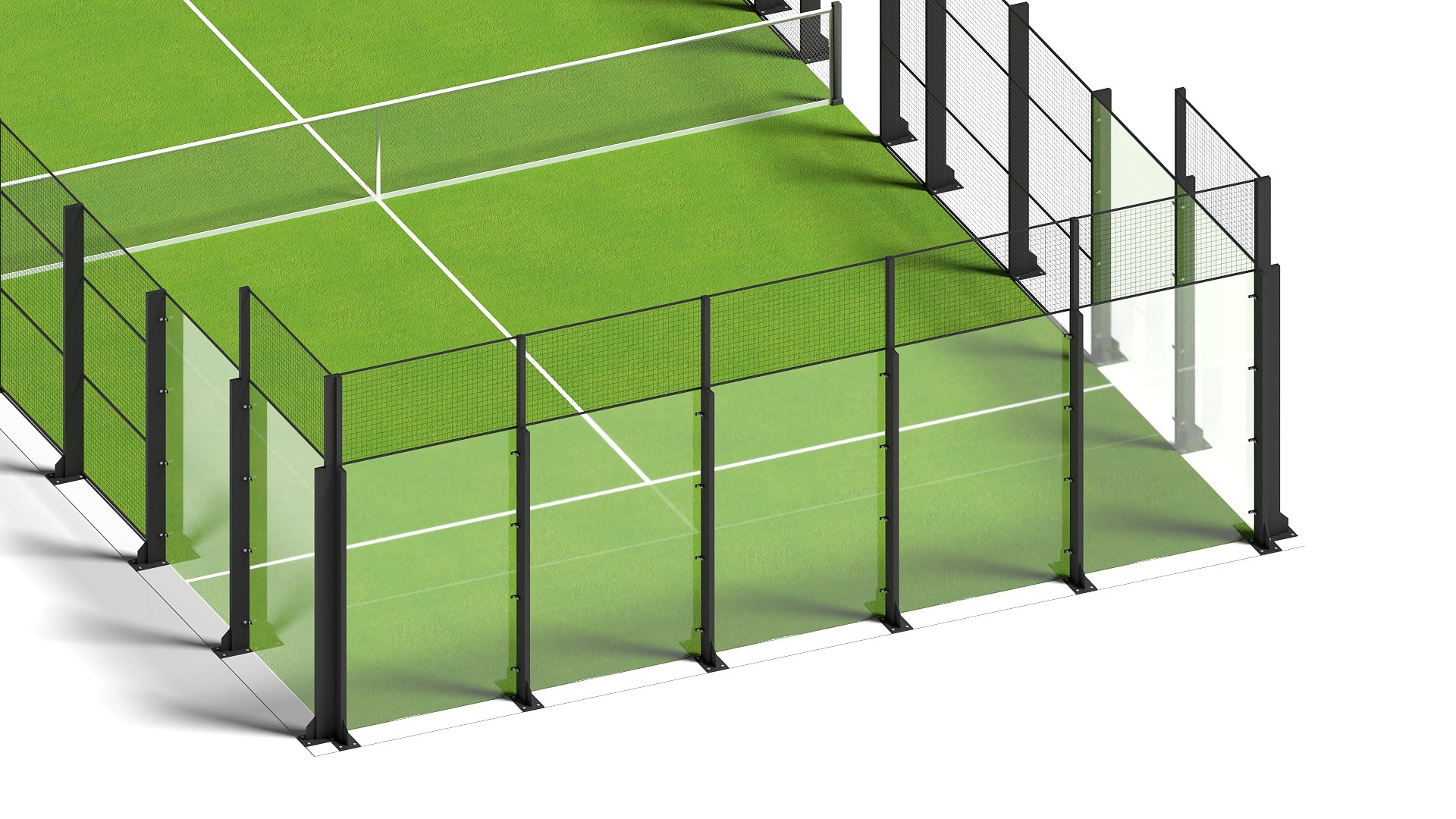 Padel 3D Model - TurboSquid 1704173