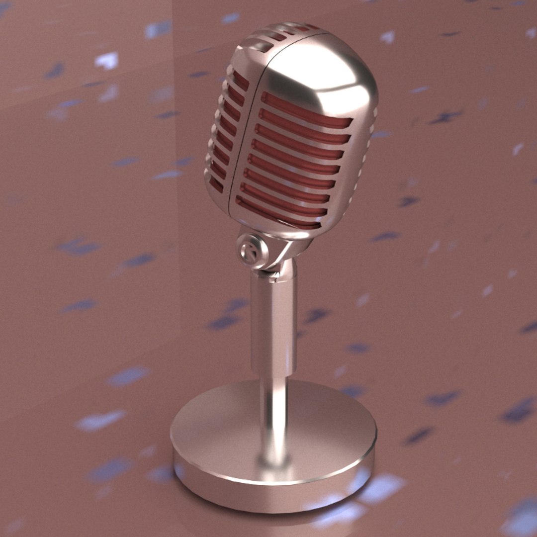 Microphone radio 3D - TurboSquid 1517330