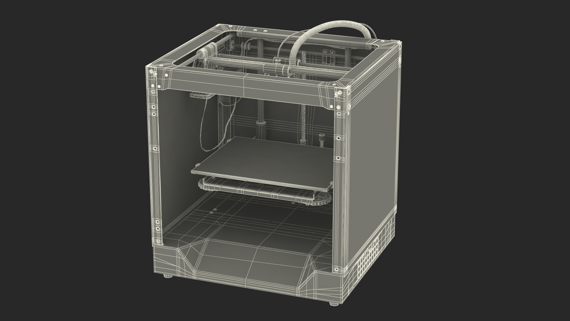 3d Printer Rigged For Maya 3D Model - TurboSquid 2093641