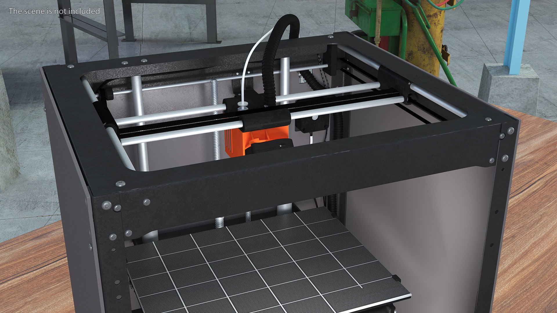 3d Printer Rigged For Maya 3D Model - TurboSquid 2093641