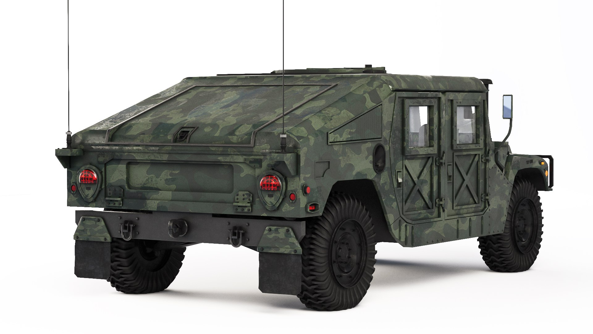 3D Humvee Military M1151 2005 Model - TurboSquid 1894527