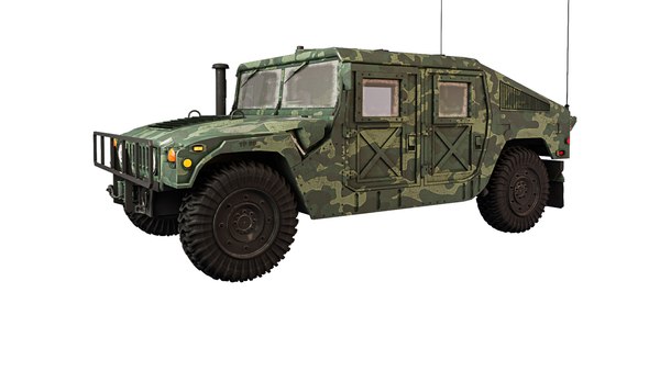 3D Humvee Military M1151 2005 model - TurboSquid 1894527