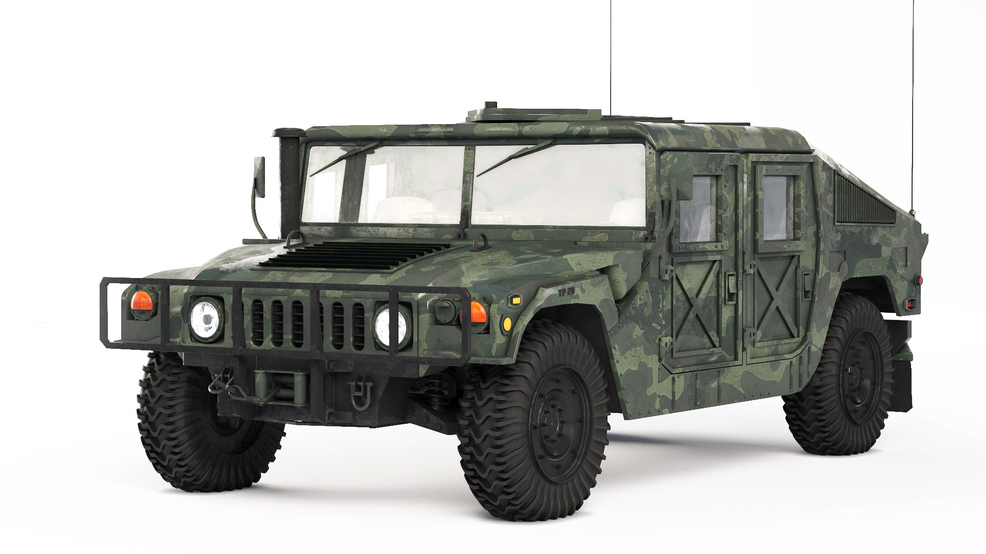 3D Humvee Military M1151 2005 Model - TurboSquid 1894527
