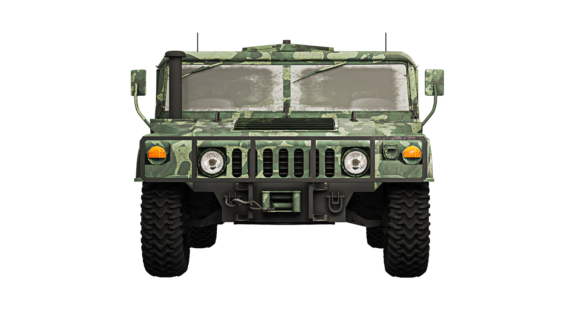 3D Humvee Military M1151 2005 Model - TurboSquid 1894527