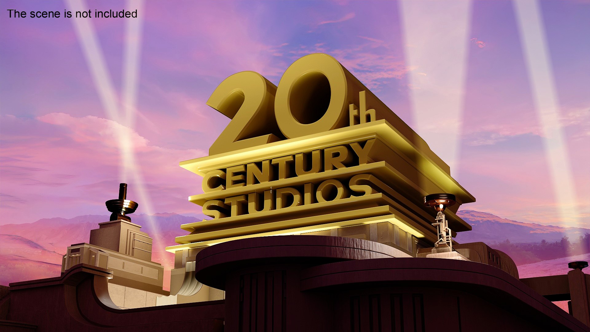 Film Studio Symbols Collection 3D Model - TurboSquid 2373496