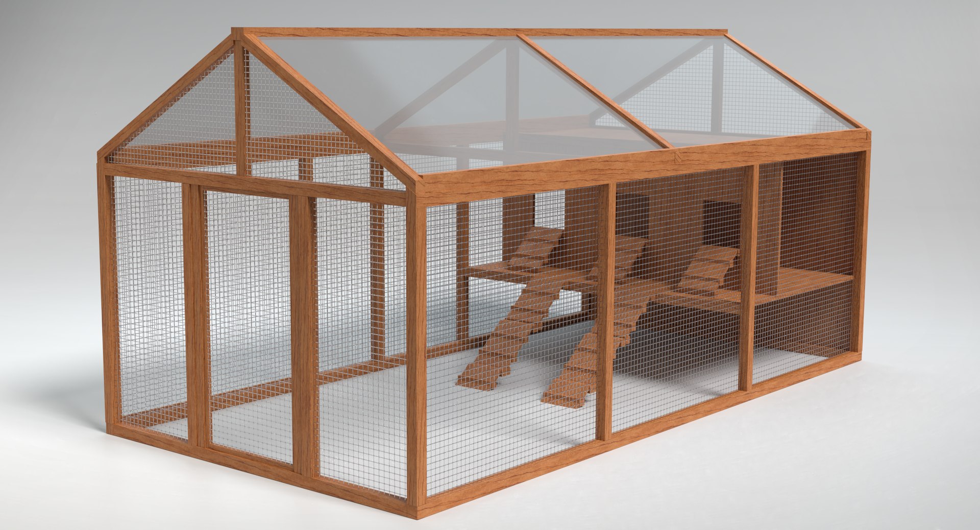 Chicken Coop 3D Model - TurboSquid 1233407