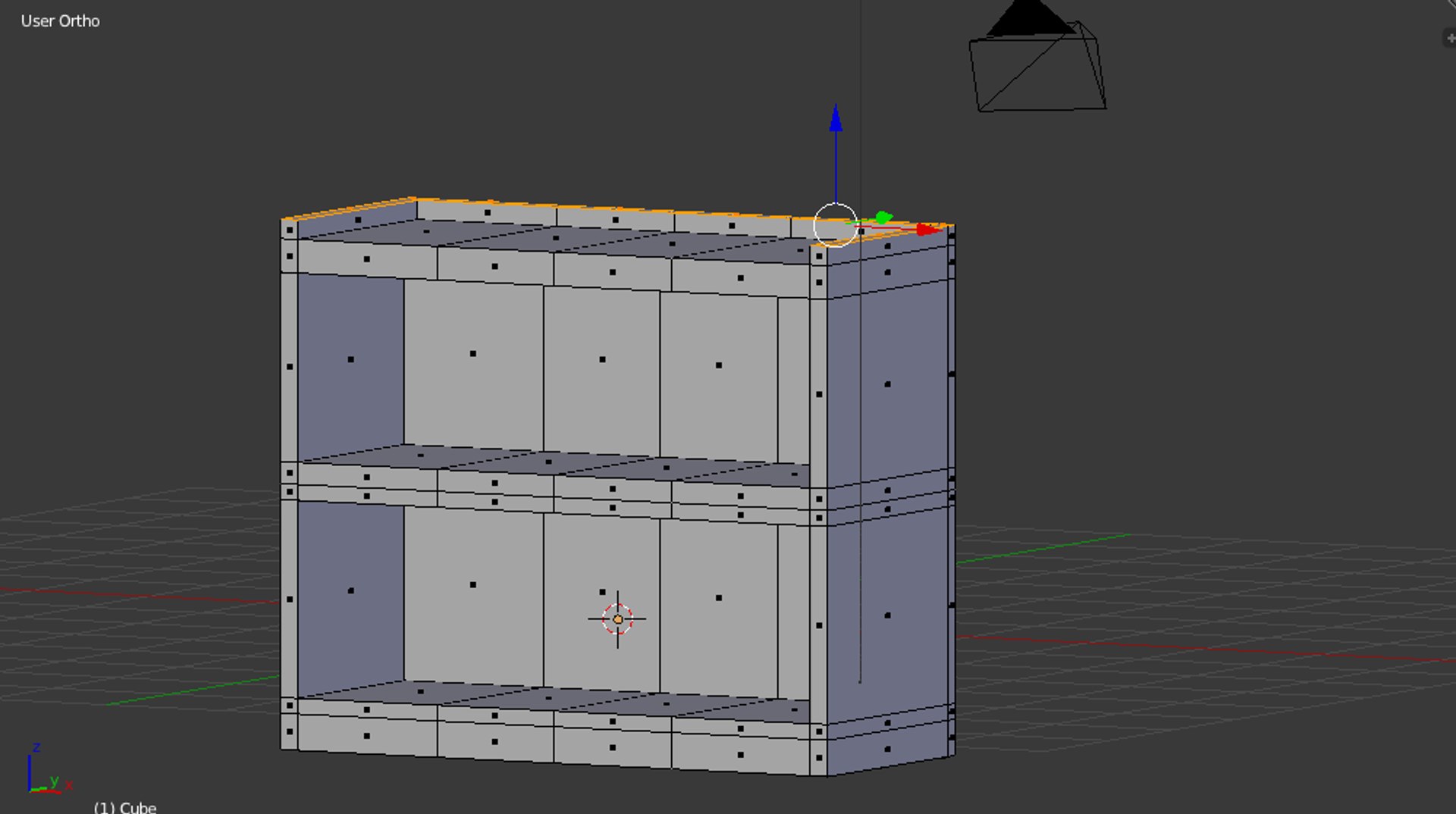 asset book shelf 3d model