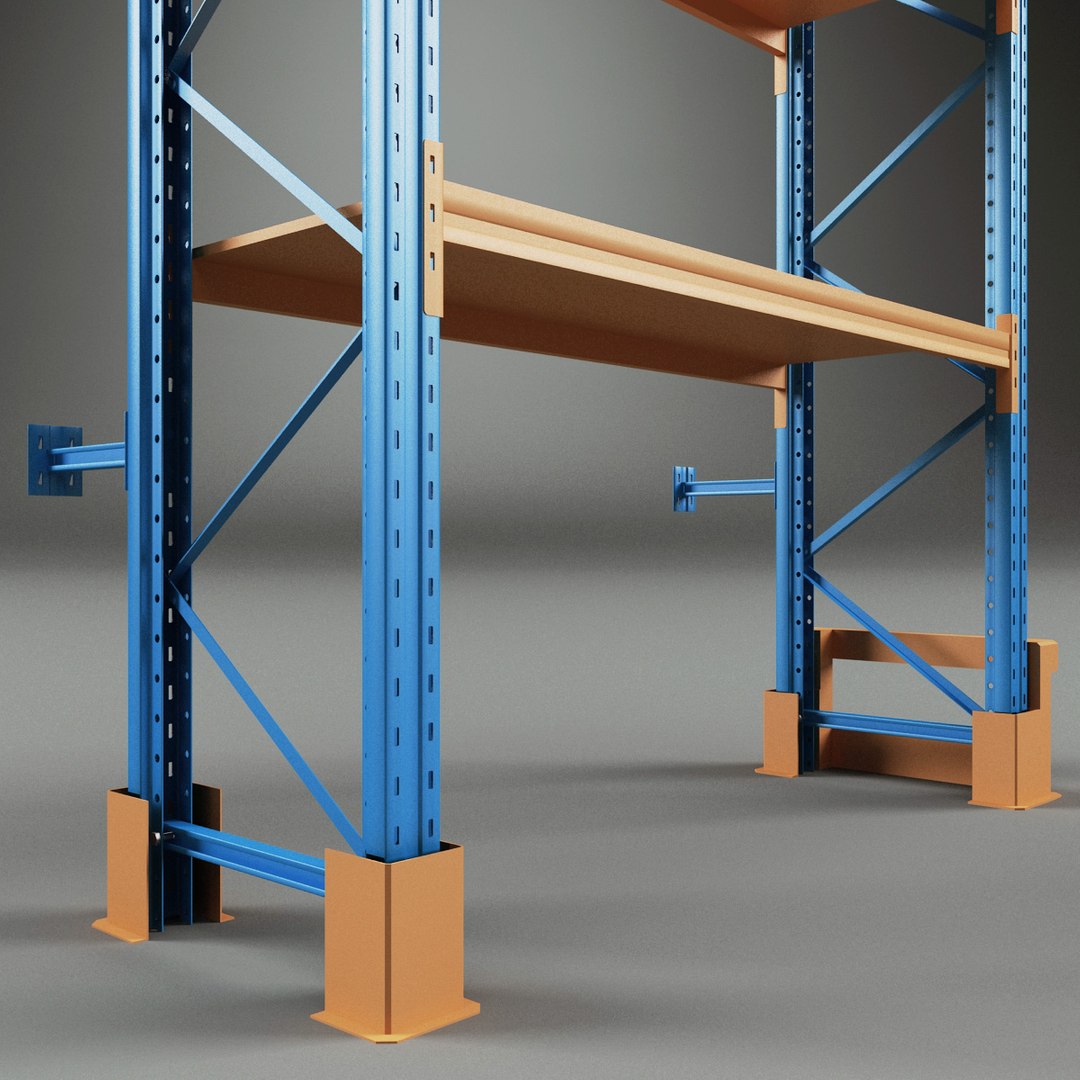 Warehouse Racks V2 3d Max