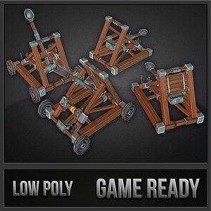 Collection Catapult 3D Models for Download | TurboSquid