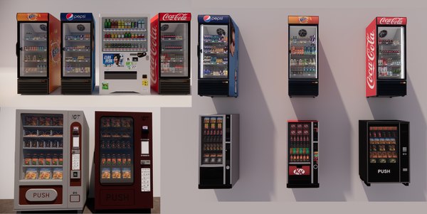 Vending Machine SketchUp Models for Download | TurboSquid